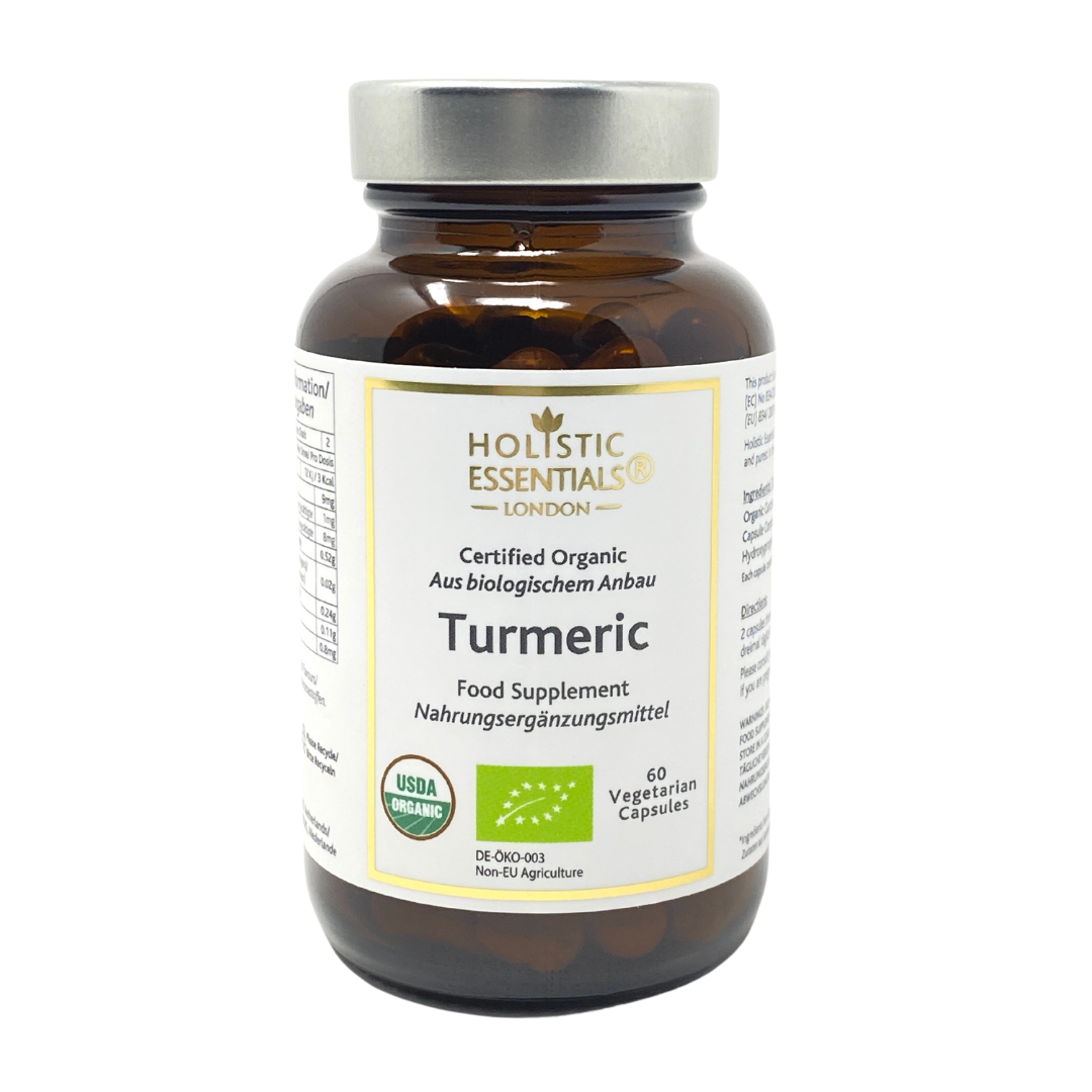 Turmeric Herbal Capsules | Holistic Essentials